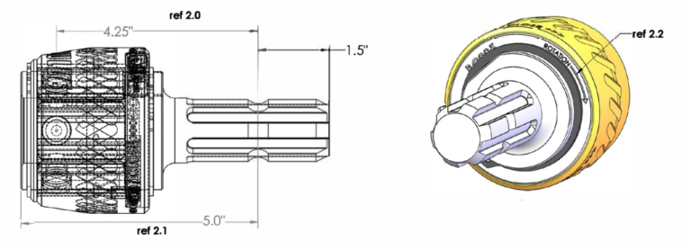 Bullet PTO Coupler Adapter – Lionforge Industries